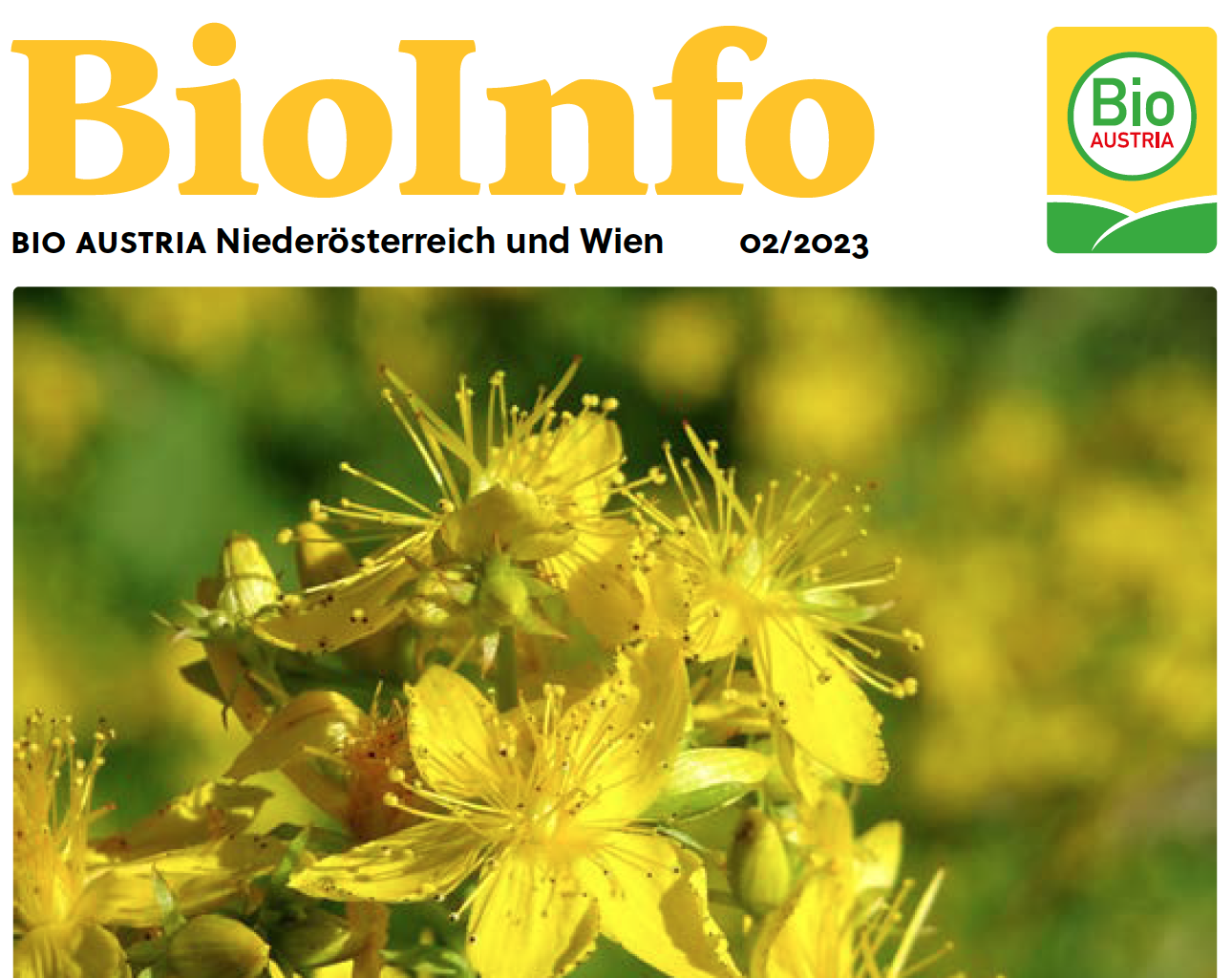 BioInfo Niederösterreich und Wien 02/2023 - BIO AUSTRIA