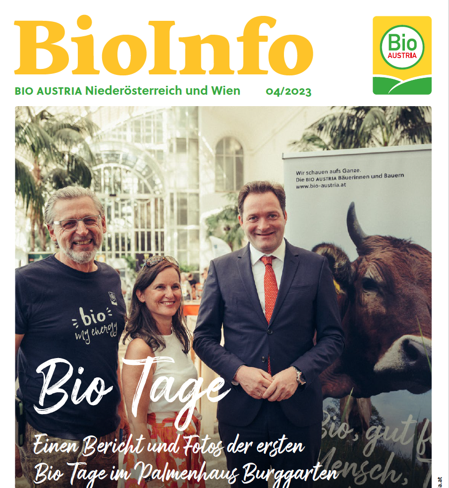 BioInfo Niederösterreich und Wien 04/2023 - BIO AUSTRIA